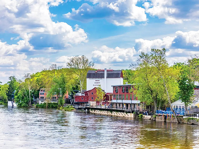 New Hope's riverside charm flows as steadily as the Delaware, offering a perfect escape from big-city chaos.