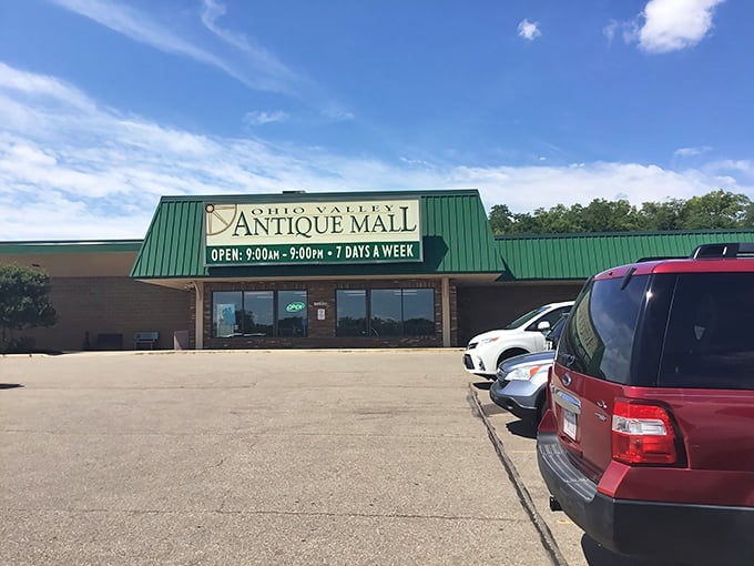 This sprawling antique mall promises more discoveries than a weekend archaeology dig, but with better parking.