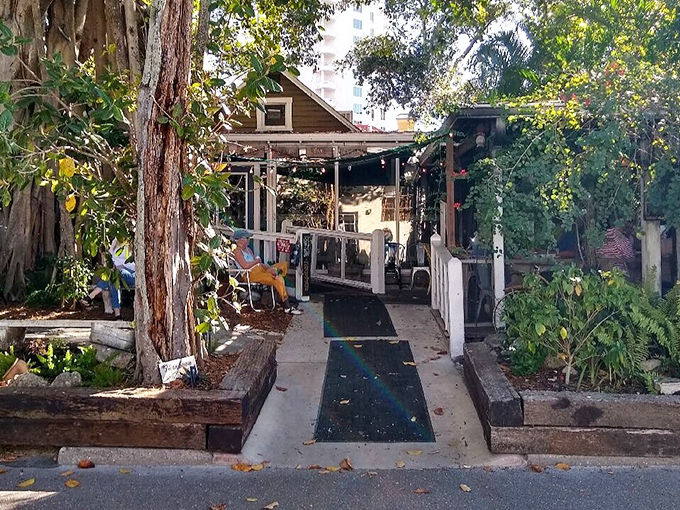 Hidden behind Spanish moss like a culinary speakeasy, Owen's Fish Camp proves the best restaurants don't need flashy signs.