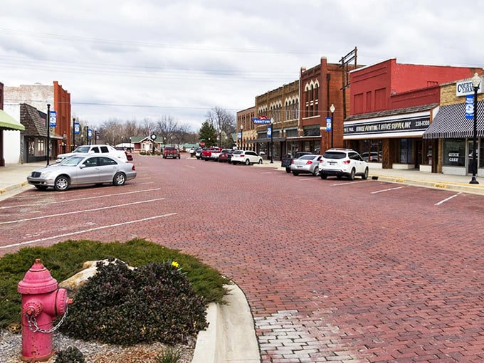 Pauls Valley's brick-paved downtown looks like a movie set where every storefront tells a story of small-town Oklahoma life.