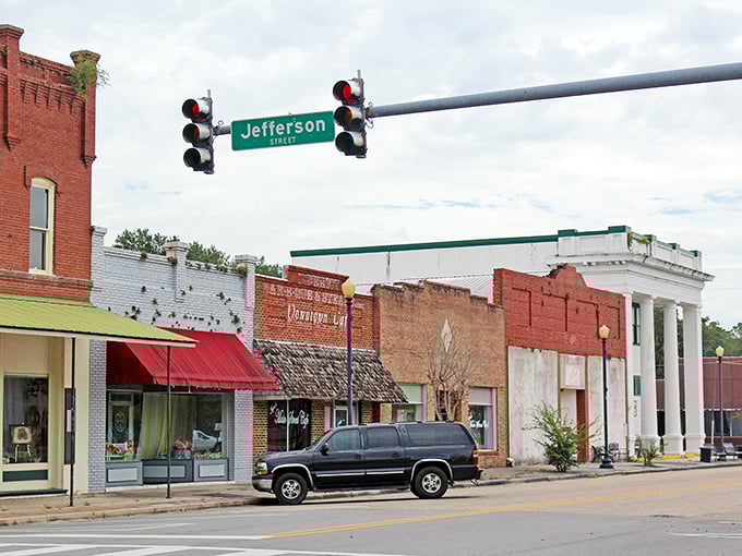 Jefferson Street in Perry feels like stepping into a Norman Rockwell painting with better weather.