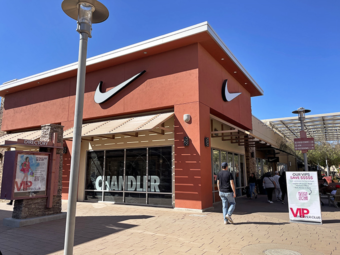 Phoenix Premium Outlets brings the Nike swoosh to life with deals that make every step worthwhile.