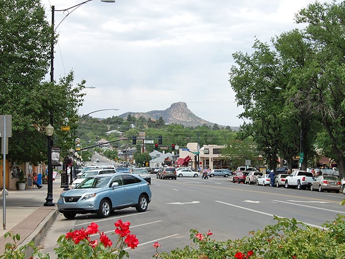 Prescott's main street feels like stepping into a Western movie where the coffee's real and the prices won't rob you.