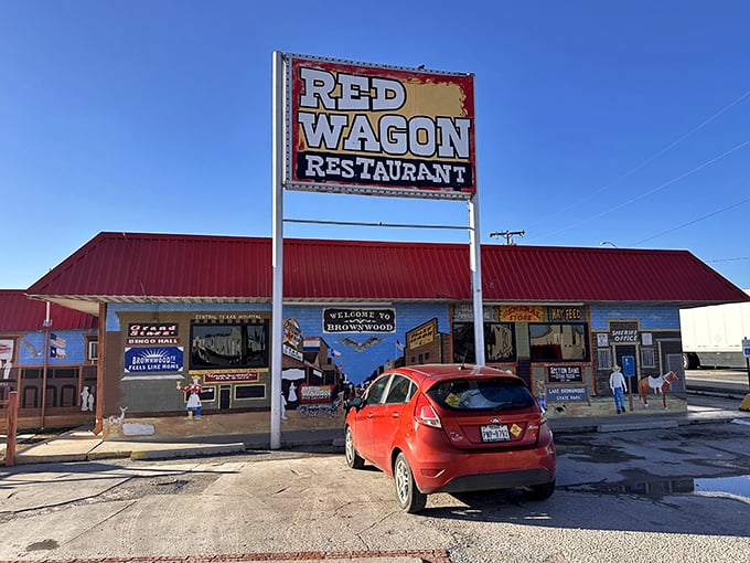 The Red Wagon's rustic charm promises hearty meals that'll stick to your ribs beautifully.