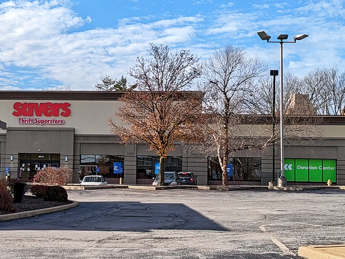 Savers brings department store organization to the thrift world - finally, shopping without the archaeological dig experience.