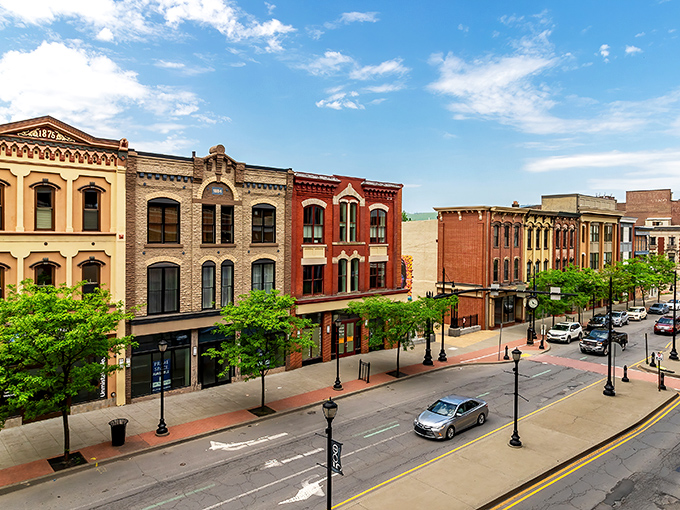 Scranton's historic downtown blends old-world charm with modern affordability, like finding a vintage watch that still keeps perfect time.