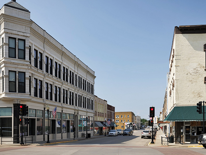 Sedalia's downtown whispers of simpler times when people actually knew their neighbors and nobody was in a hurry.