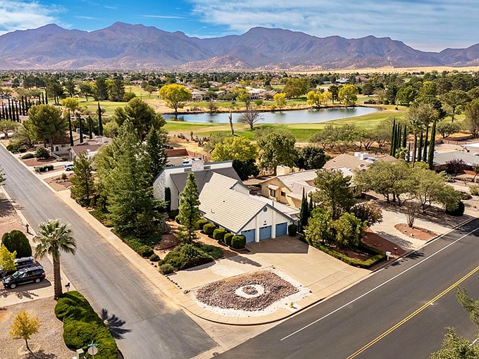 Sierra Vista spreads beneath mountain views that make every morning coffee taste like a million-dollar experience.