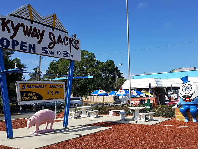 When a pink pig greets you at breakfast, you know you're in for something wonderfully unexpected and delicious.