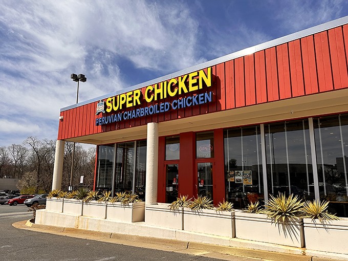 When your sign says "Super Chicken" in bold yellow, you better deliver superhero-level flavor &ndash; and they absolutely do.