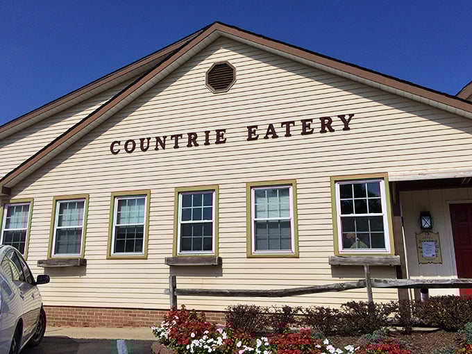 The Countrie Eatery's farmhouse facade isn't just charming &ndash; it's a promise of homestyle cooking that delivers on Delaware comfort.