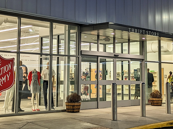 Floor-to-ceiling windows showcase the bounty inside, like a department store display but with heart and soul.