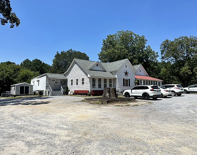 The Steak House in Rockmart looks like your grandma's farmhouse, if grandma secretly grilled the best ribeye in three counties.