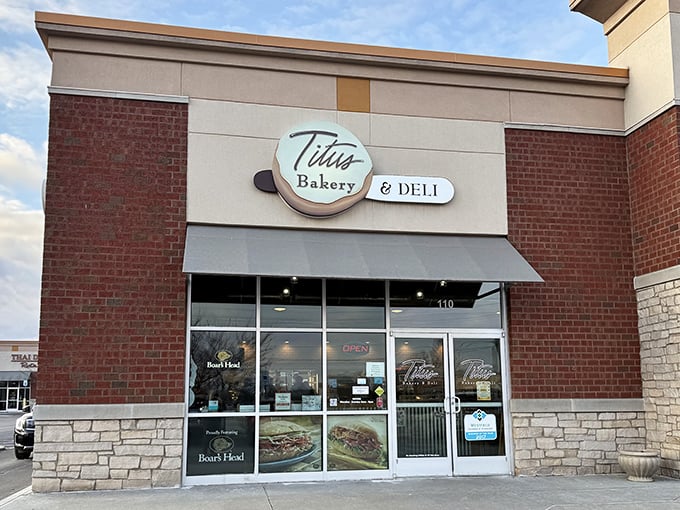 Titus Bakery: where brick and stone house buttery treasures. Like finding the Hope Diamond in your neighborhood strip mall.