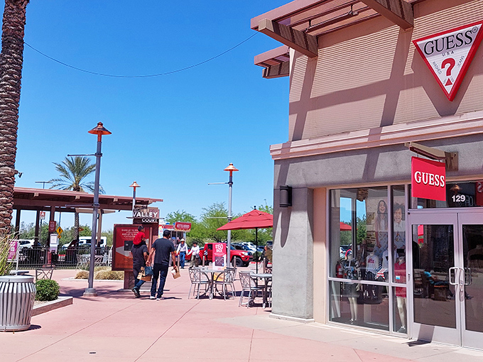 GUESS what? You'll find amazing deals here at Tucson Premium Outlets where desert shopping dreams come true.