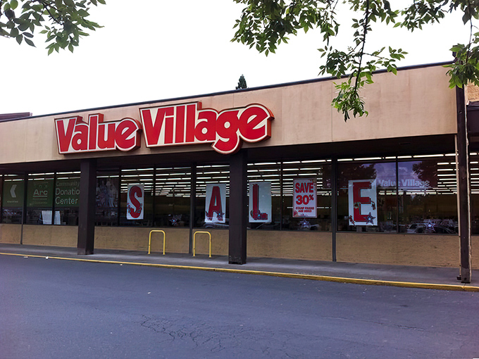 Value Village's spacious layout makes thrifting feel like a civilized treasure hunt with actual parking spaces.