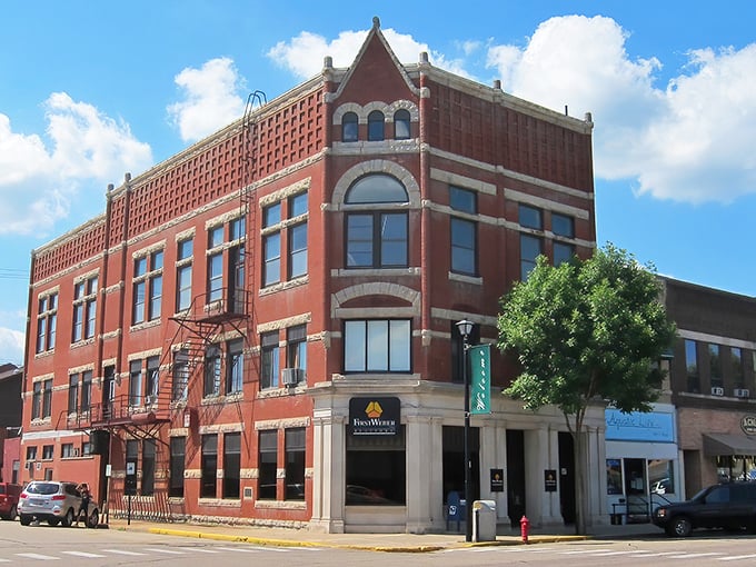 Waupaca's charming downtown beckons with the promise of reasonable prices and small-town hospitality.