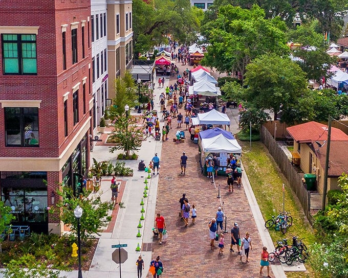 Winter Garden's Plant Street Market transforms this charming downtown into a bustling community celebration every weekend.