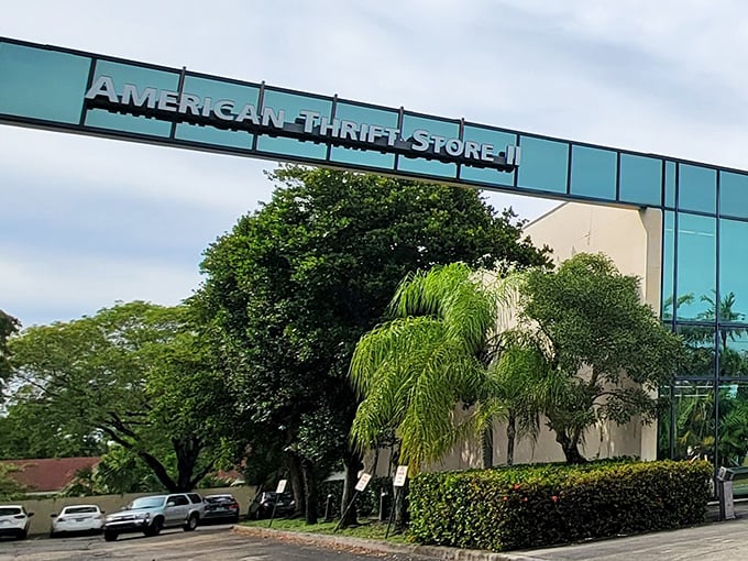 When your thrift store looks this polished, you know the deals inside are serious business.