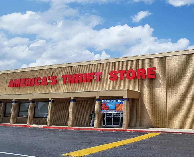 That bold red lettering practically shouts "deals inside" - and boy, does it deliver on promises.