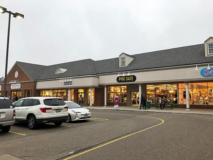 Strip mall? More like strip gold! These outlets pack serious savings into every storefront. 