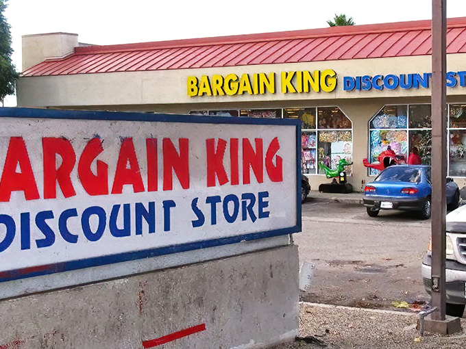 This royal court of discounts welcomes all who seek treasure without the royal price tag.