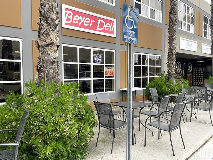 Simple storefront, extraordinary sandwiches. Beyer Deli proves you should never judge a deli by its cover.