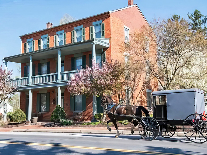 This is what happens when Norman Rockwell meets real life - and real life wins every time.