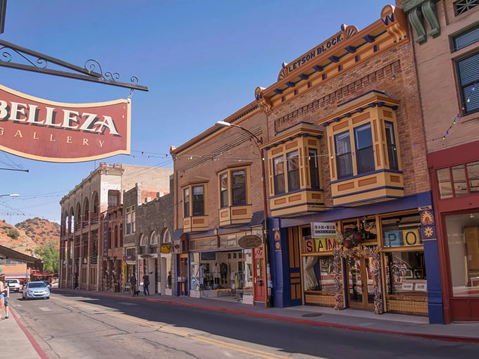 This copper mining town's brick architecture tells tales of boom times when fortunes sparkled underground.