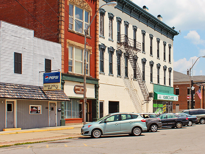 Main Street's vintage charm proves that the best things in life come with reasonable price tags attached.