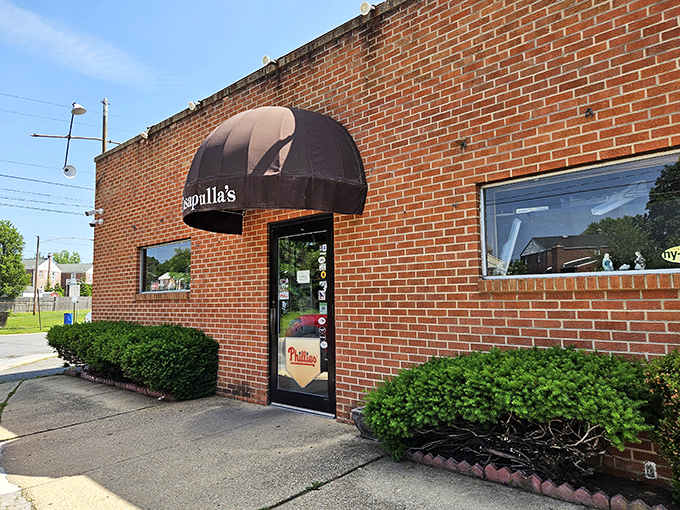 When a building looks this solid, you know the sandwiches inside have serious staying power too.