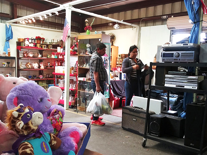 Indoor comfort meets outdoor excitement as families explore aisles packed with incredible finds and surprises.