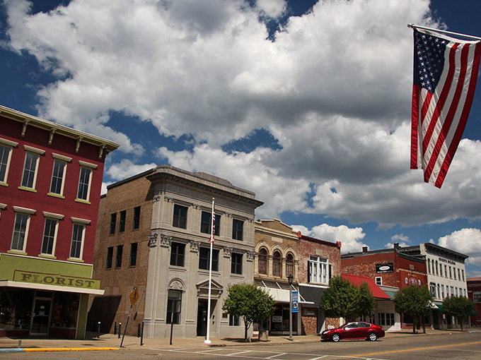 This charming downtown feels like stepping into a time capsule where rushing is considered poor manners.