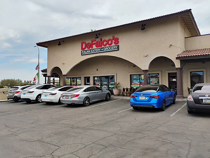 When the parking lot stays this busy, you know locals have discovered something special worth the wait.