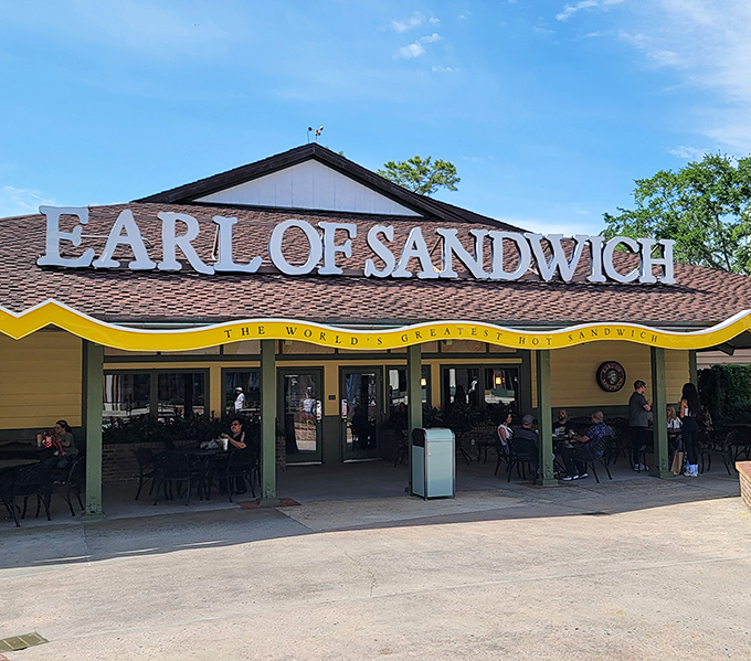 "The World's Greatest Hot Sandwich" isn't just a slogan &ndash; it's a challenge accepted and conquered daily under this yellow-trimmed roof.