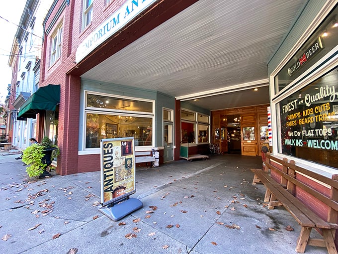 Underground treasures await behind those elegant glass doors - it's like finding Aladdin's cave downtown.
