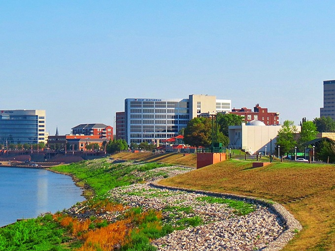 The Ohio River frames this charming city like nature's own picture window, creating postcard-perfect riverside views.