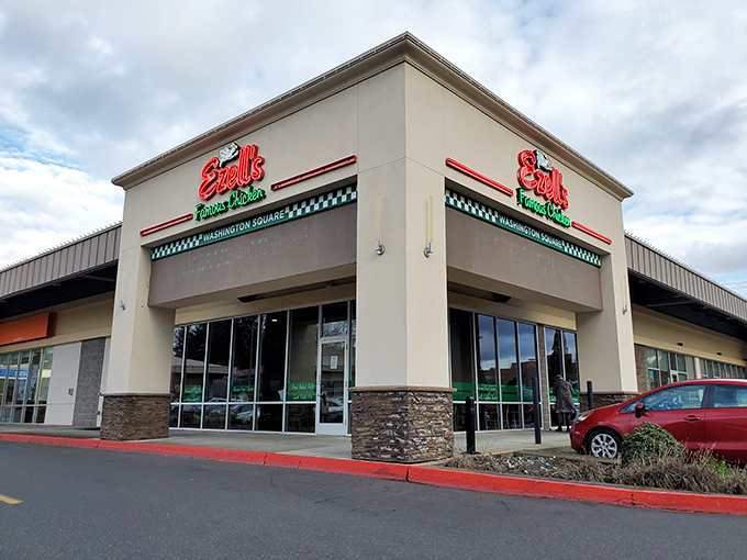 Don't judge this book by its cover - inside lurks chicken greatness worth crossing town for.