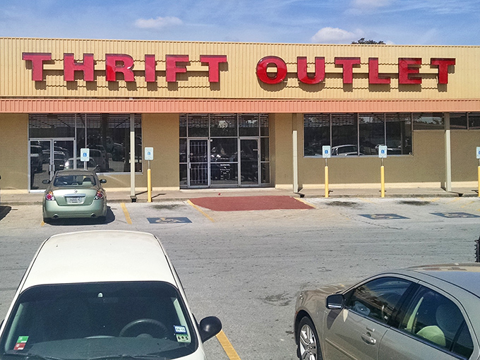 This unassuming storefront hides a wonderland of 25-cent Wednesdays. The thrill of the hunt begins at these doors!