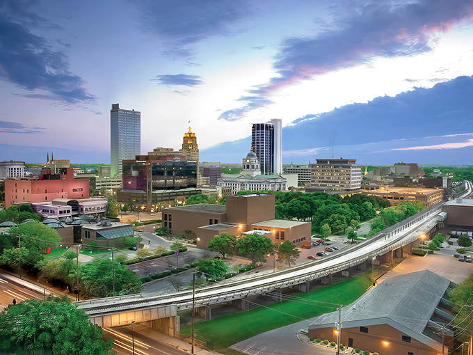 Fort Wayne's skyline offers metropolitan vibes with Midwestern affordability. The city's revitalized downtown area proves you don't need to break the bank for culture and convenience.