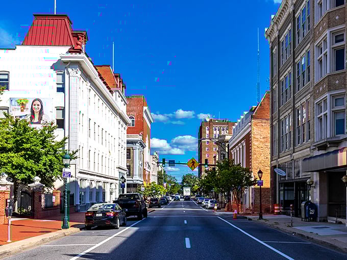 Main Street Hagerstown looks like Mayberry got a gentle makeover and decided to keep the charm. 