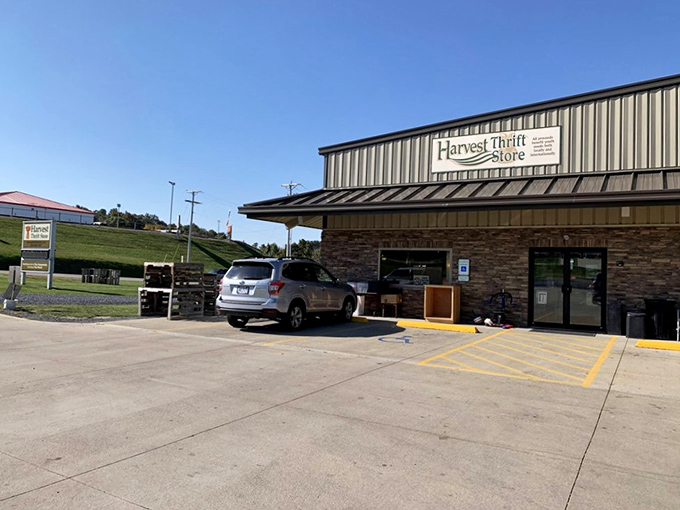 This Sugarcreek thrift store might look humble, but inside it's like the wardrobe to Narnia for bargain hunters.