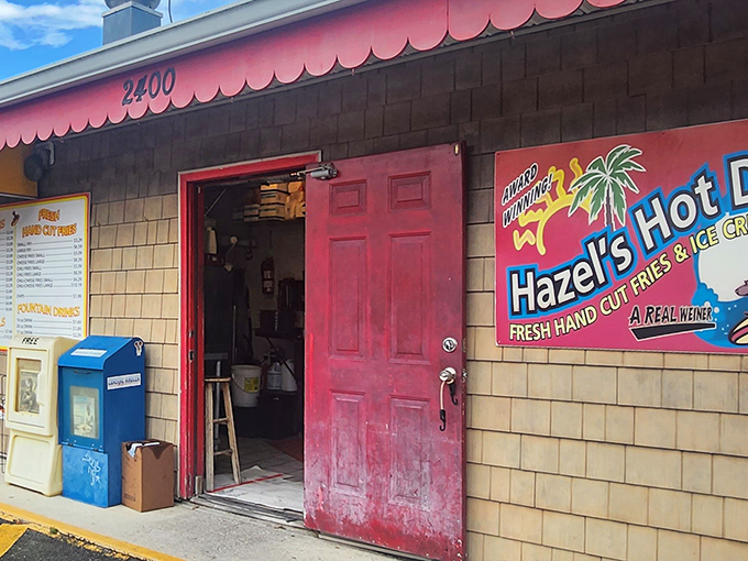 That red door has welcomed more hungry souls than a church on Sunday morning.