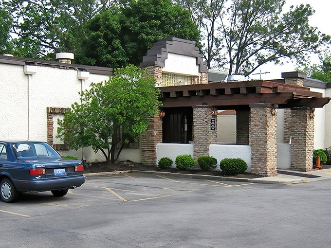 This upscale facade promises the kind of dining experience where every bite feels like a celebration.