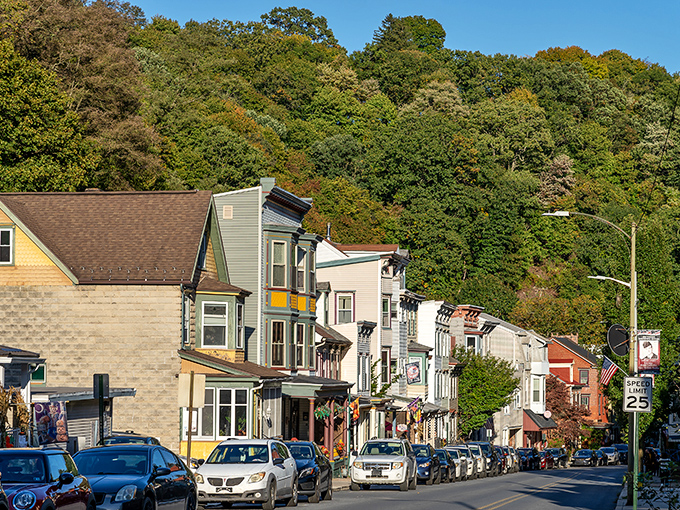 These hillside houses cling to tradition like old friends sharing coffee on the porch.