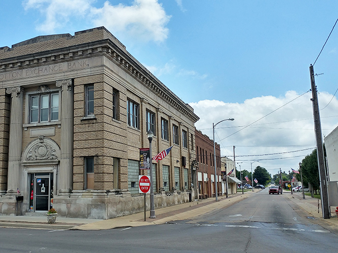 This is what small-town America looks like when it refuses to give up its charm for chain stores. 