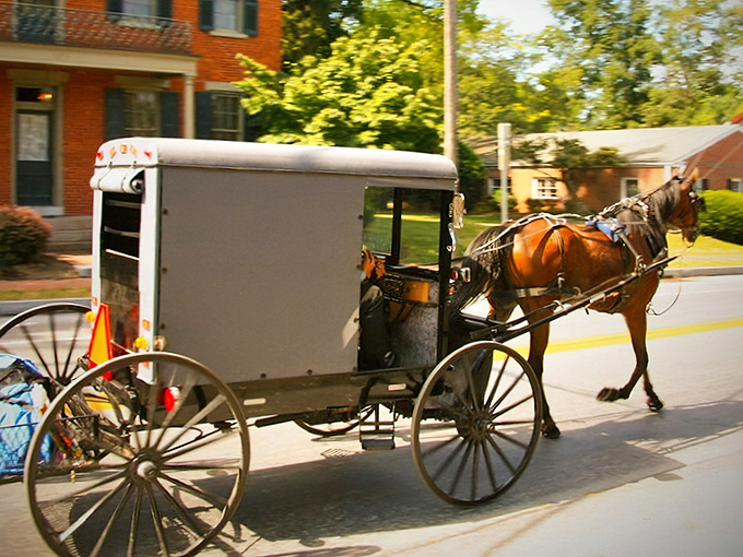 The Welcome Center stands proudly in Lancaster's heart, a brick beacon for retirees seeking both culture and affordability.