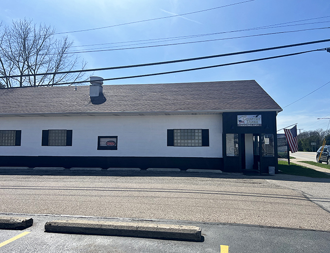 Simple white walls hide extraordinary flavors - sometimes the best treasures come in humble packages.