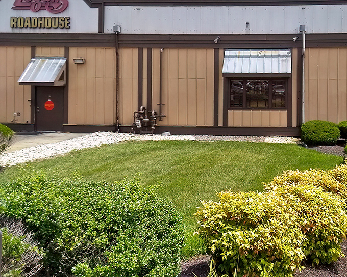 That red door opens to mesquite-grilled perfection that'll have you saying "yeehaw" with every tender bite.