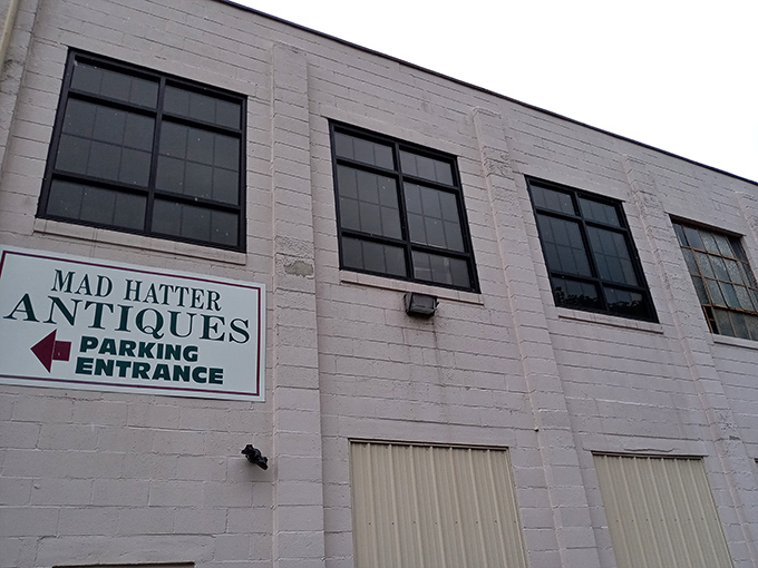 Those big windows promise plenty of natural light for examining your next vintage treasure discovery.